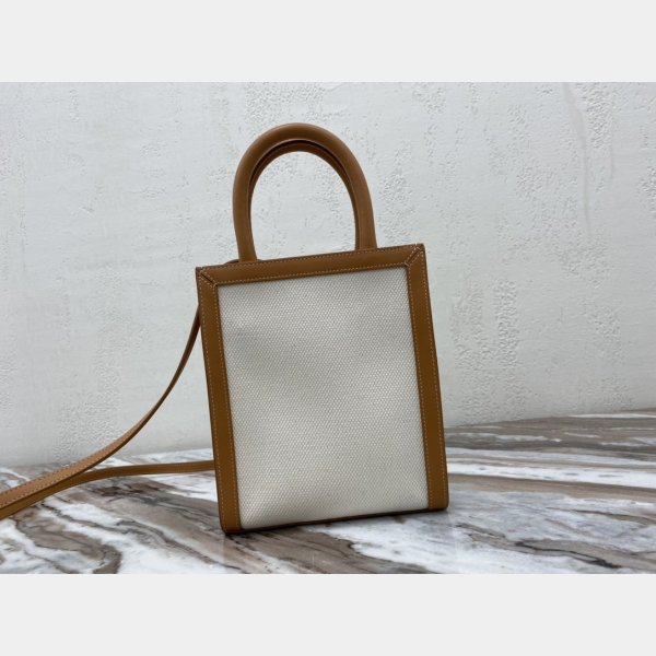 Celine Replica Small Cabas Vertical Bag In Triomphe Canvas – Replica ...