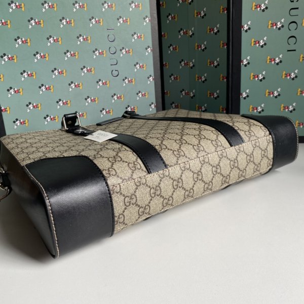 Gucci Replica Bags for Men Brown/Grey Business 474135 High Quality ...